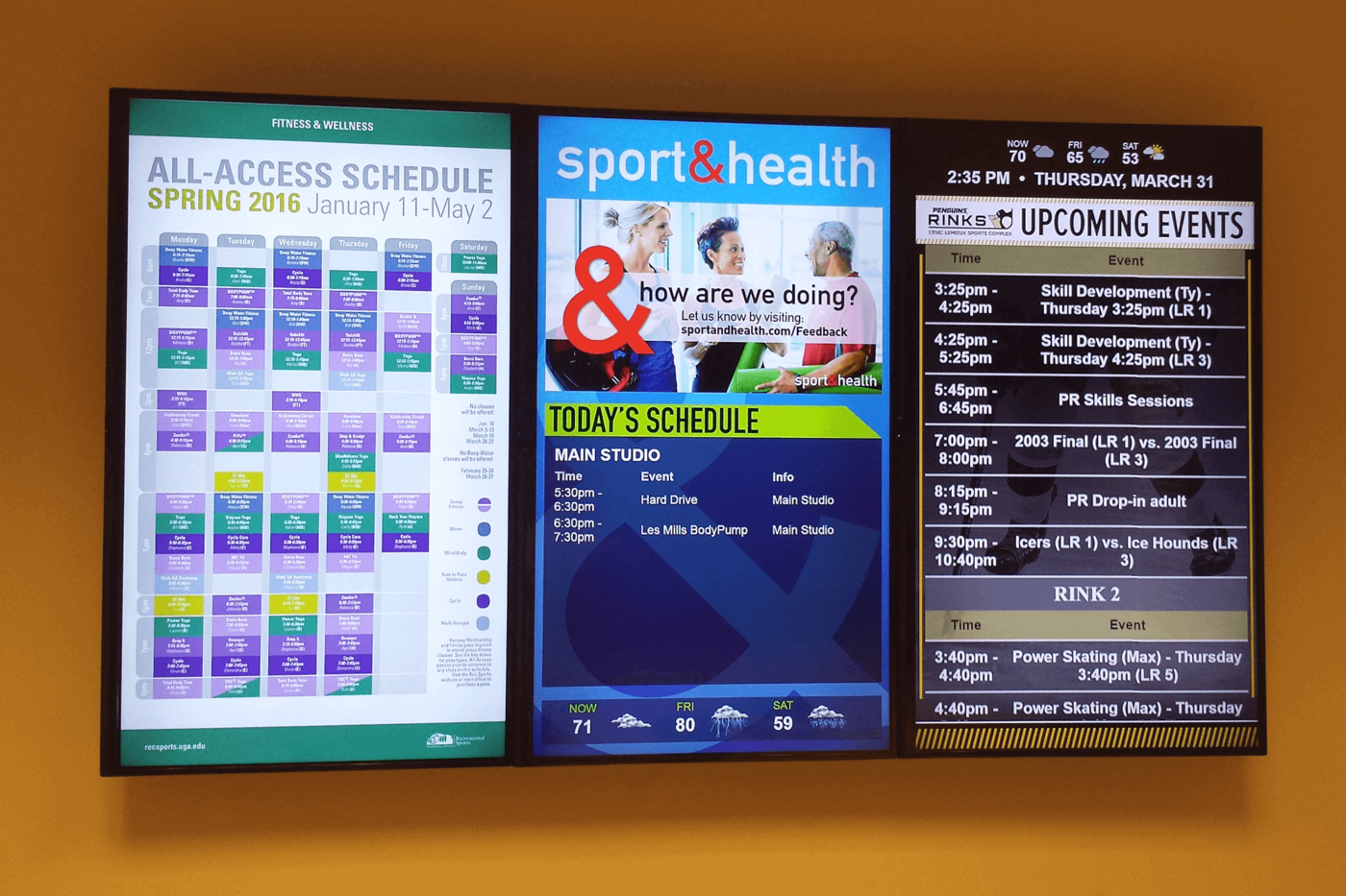 DIGITAL VIDEO WALL SOFTWARE - REACH Media Network