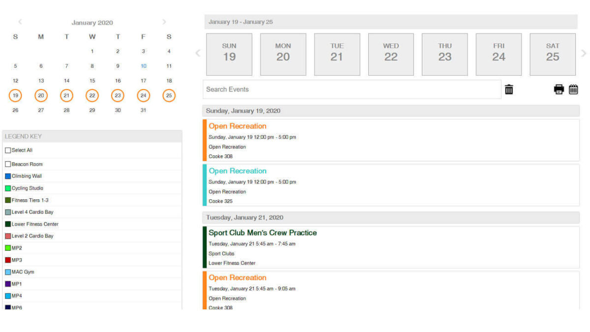 INTERACTIVE DIGITAL CALENDAR DISPLAY - REACH Media Network
