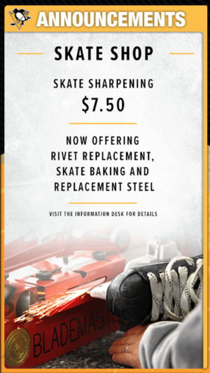 Ice Rink Digital Signage Template - REACH Media Network