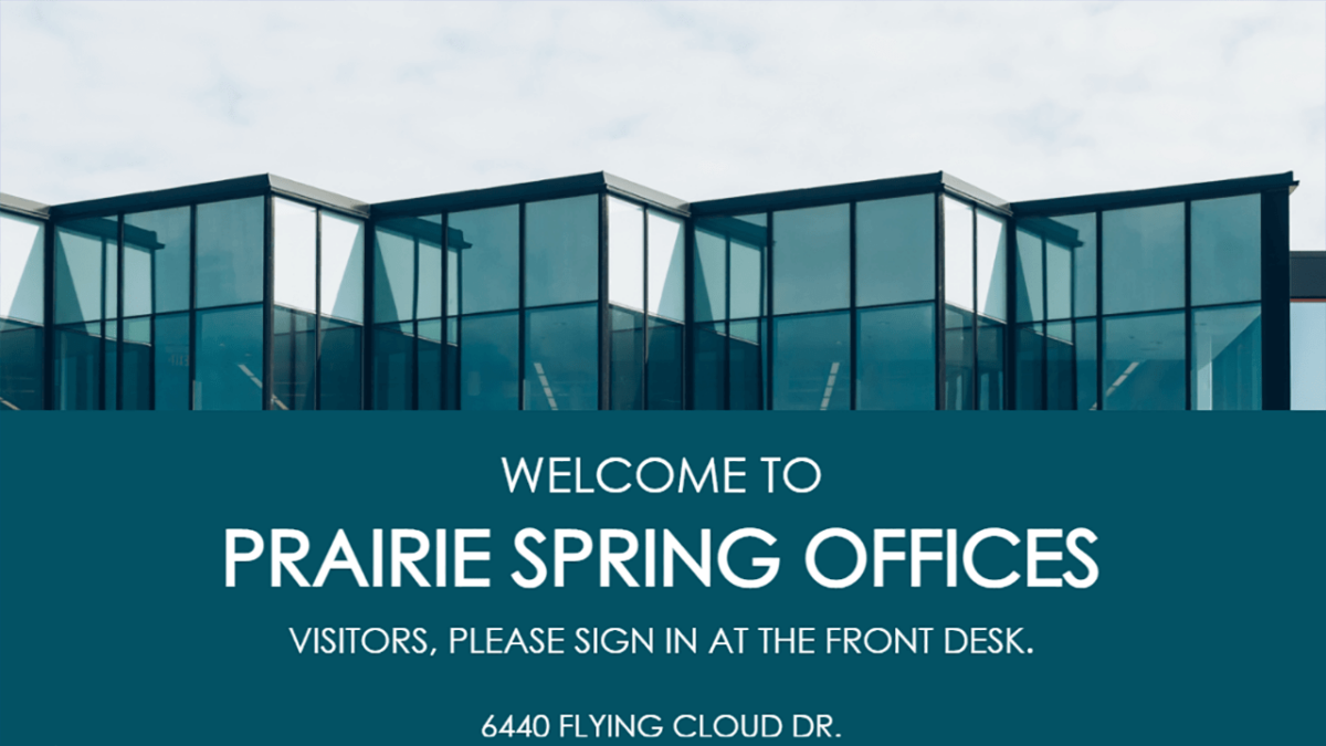 Welcome Digital Signage Templates by REACH Media Network