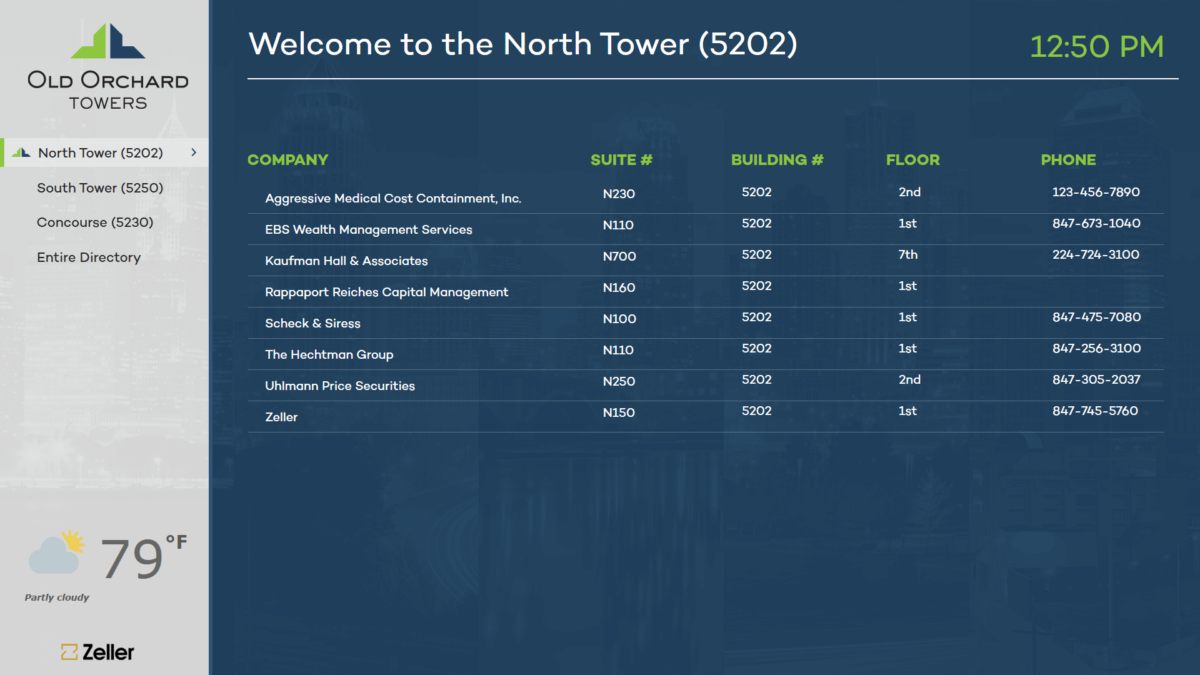 Digital Directory Templates - REACH Media Network