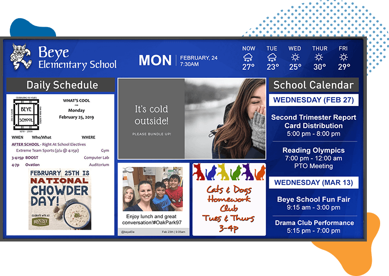 Digital Signage for School Districts | REACH Media Network