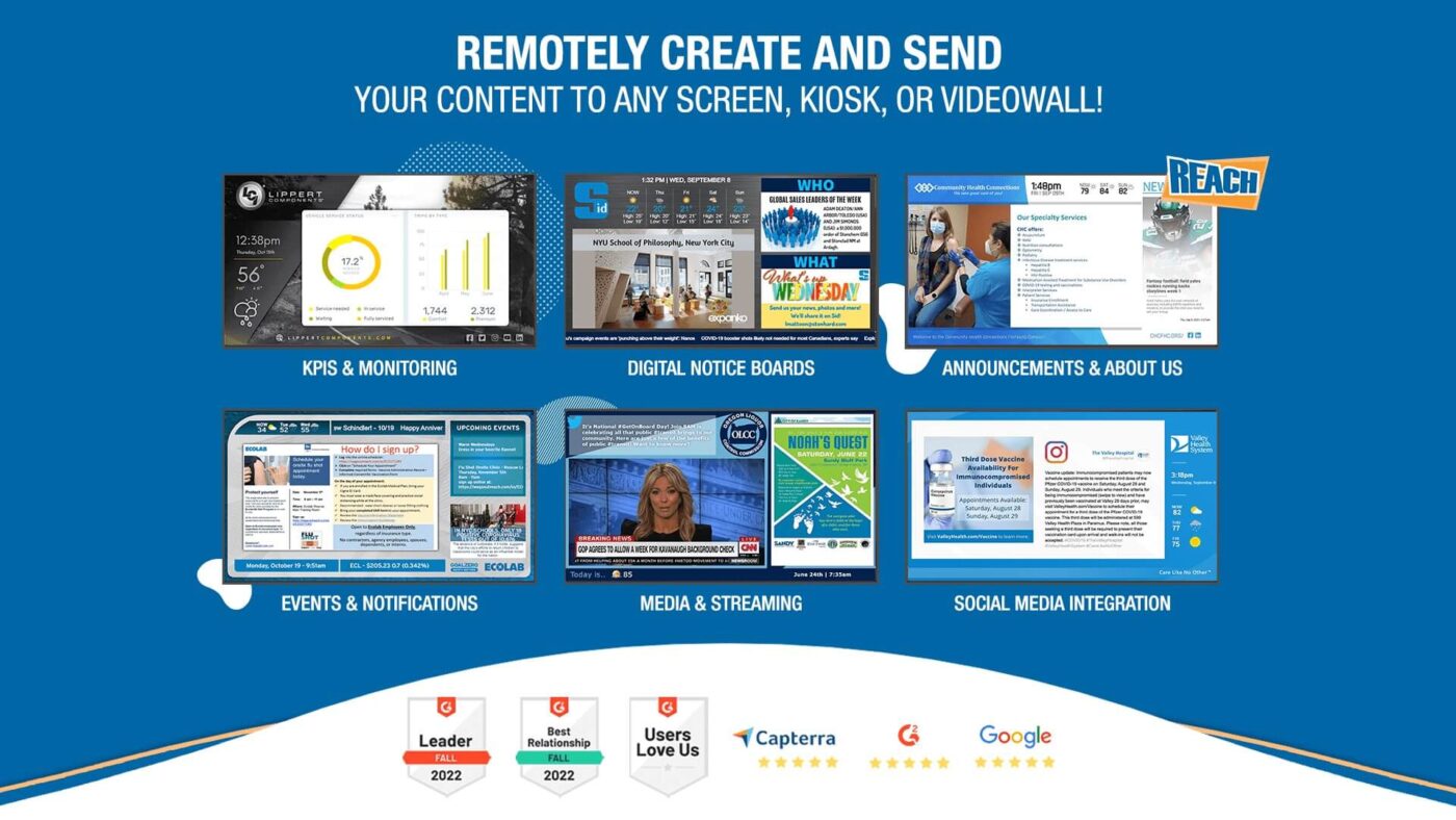 Upgrade from ViewNeo Digital Signage | REACH Media Network