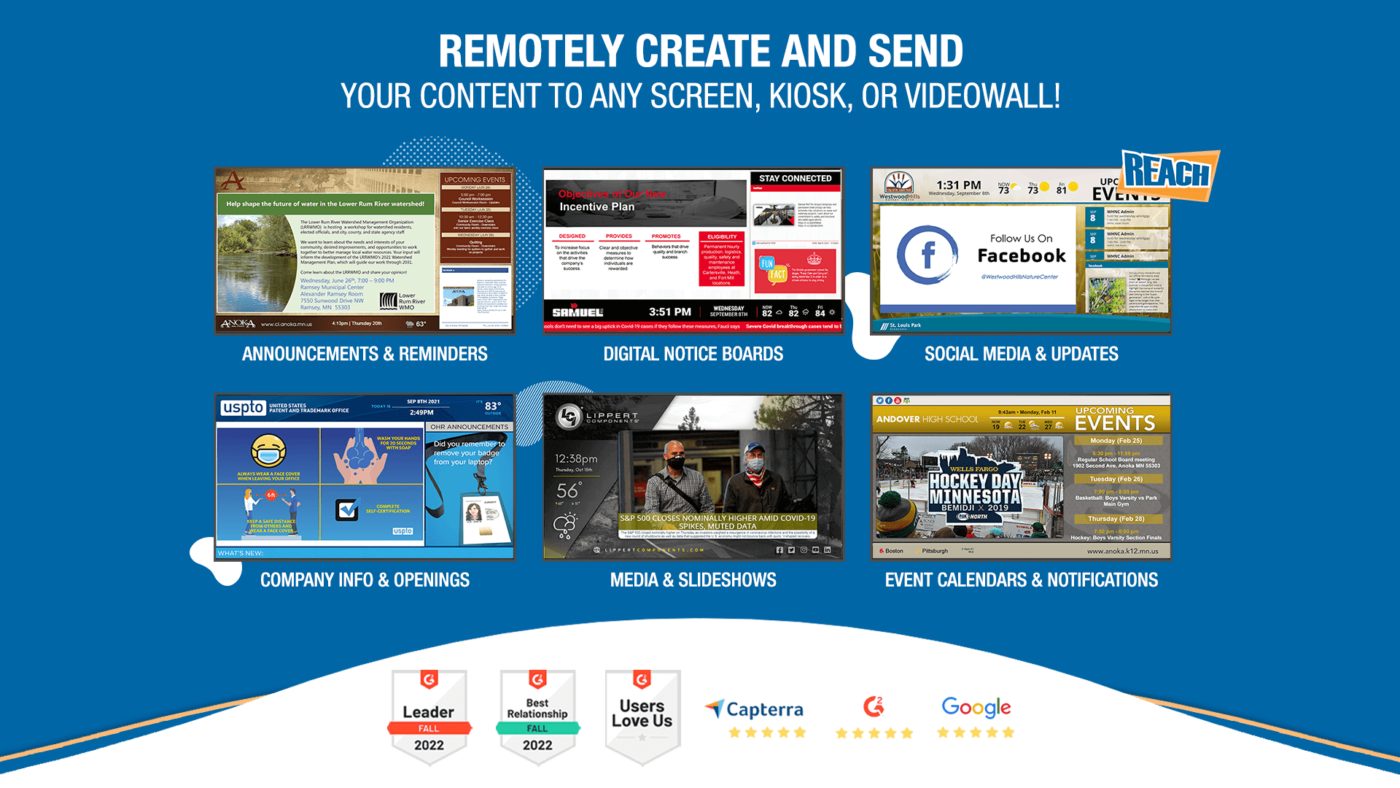 Upgrade from truDigital Signage | REACH Media Network