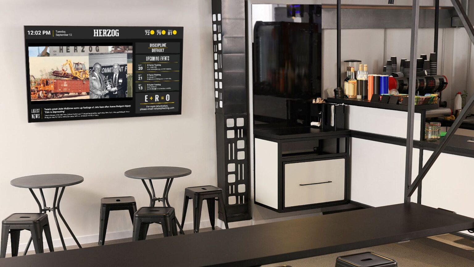 Break Room Screens - REACH Media Network