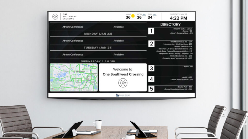 Conference Room Digital Signage | REACH Media Network
