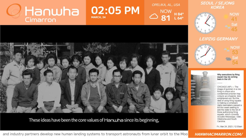 Conference Room Digital Signage | REACH Media Network