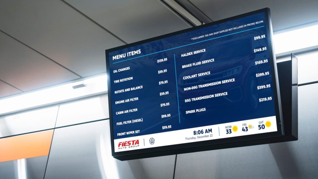 Digital Menu Boards- REACH Media Network