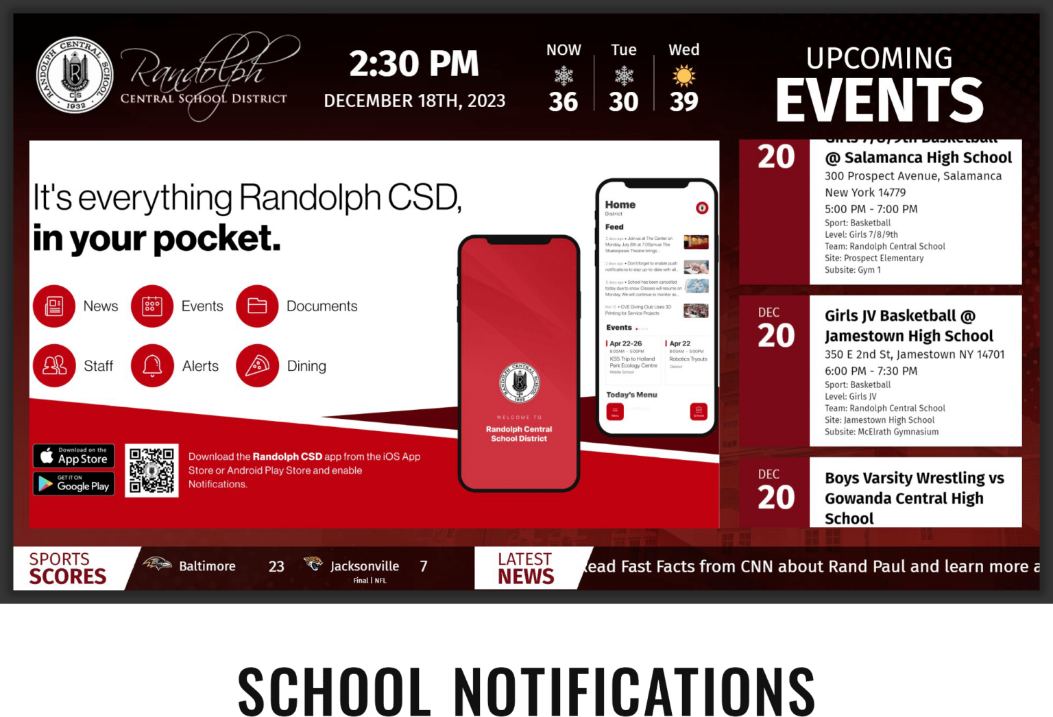 Digital Signage for School Districts | REACH Media Network