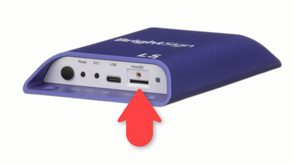 Replacing SD Card in Your Media Player | REACH Media Network