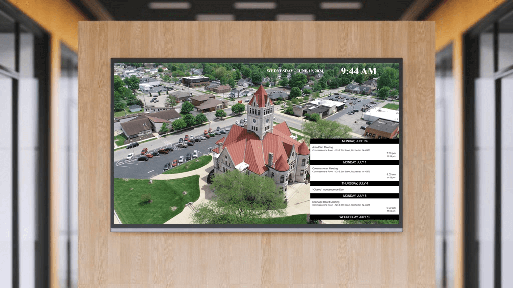 Digital Signage for Government | REACH Media Network